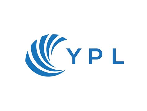 Ypl Letter Logo Design On White Background Ypl Creative Circle Letter