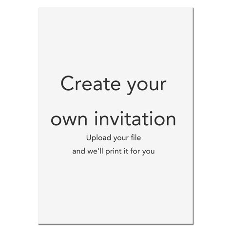 Create Your Own Invites Free Printable Free Printable