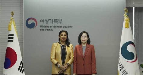 김현숙 장관 유엔여성기구와 성평등센터 협력 방안 논의