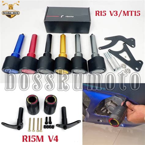 R15m V4 R15 V3 Mt15 Body Frame Slider Fairing Anti Crash Falling Guard Protector Slider