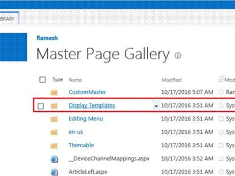 Edit Sharepoint Template Steps To Create Custom Display Templates In