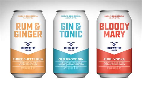 Cutwater Canned Cocktails Gear Hungry Cocktails Vodka Cocktail Drinks