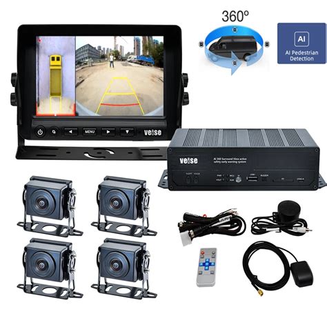 360 Panoramic Camera 2D/3D Bird View HD Car Camera DVR Surround View ...