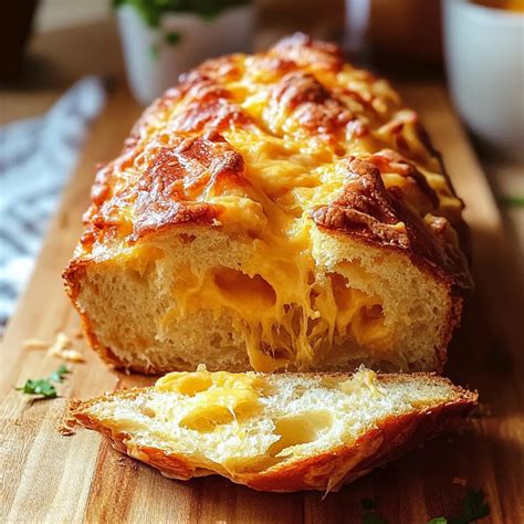Irresistibly Easy Cheddar Cheese Bread For Cheese Lovers