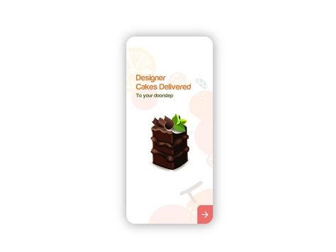 UI UX Design For Cake Mobile App On Behance