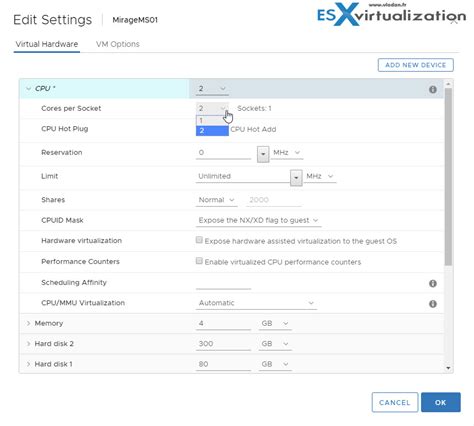 VCP DCV Objective Create And Manage VSphere Virtual Machines And Templates ESX