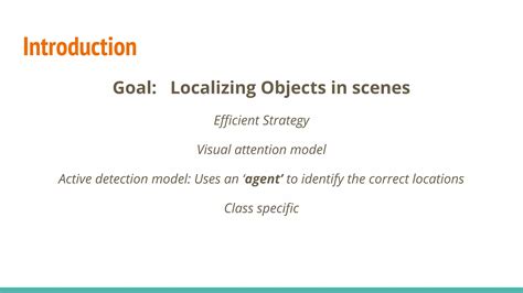 Active Object Localization With Deep Reinforcement Learning Ppt