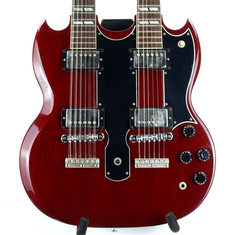 1986 Gibson Eds 1275 Double Neck Sg Jimmy Page Vibes Doubleneck