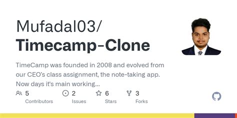 github mufadal03 timecamp clone timecamp was founded in 2008 and