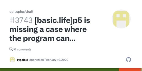 Basiclife P5 Is Missing A Case Where The Program Can Explicitly End The Lifetime Of An Object