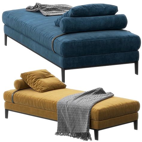 Bellport Daybed By Poliform 3d Model 18 Max Obj Free3d