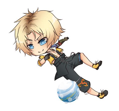 Ffx Tidus Chibi By Nekodoru On Deviantart