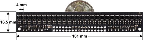 QTRX HD A Reflectance Sensor Array Channel Mm Pitch Analog Output Low Current Buy In
