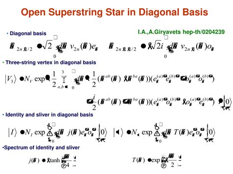 ppt vacuum superstring field theory new insights and exciting