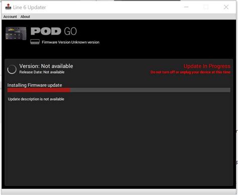 Error While Updating To Firmware Pod Go Won T Boot Up POD Go Line Community