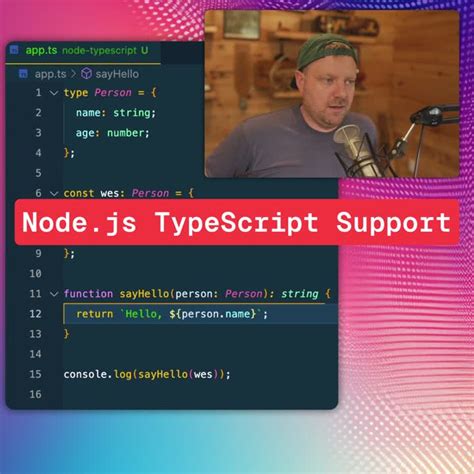 Nathan Krasney On Linkedin Run Node With Typescript Using One Flag