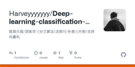 Github Harveyyyyyyy Deep Learning Classification Algorithm For Data Mining