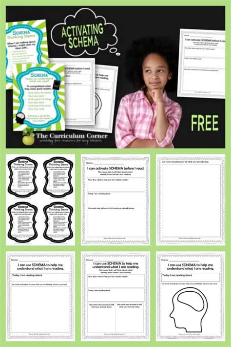 Activating Schema The Curriculum Corner