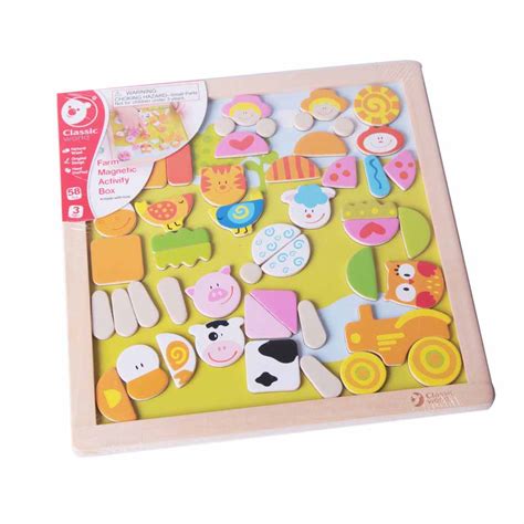 Магнитен пъзел Ферма Exobg