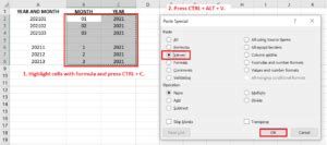 How To Convert Month And Year To Date In Excel