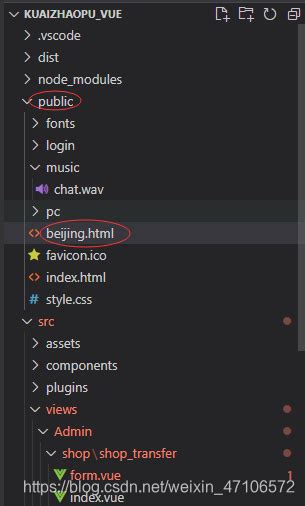 Vue嵌入html页面显示vue 展示html Csdn博客