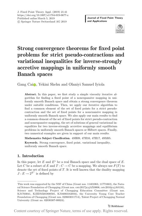 Strong Convergence Theorems For Fixed Point Problems For Strict Pseudo Contractions And