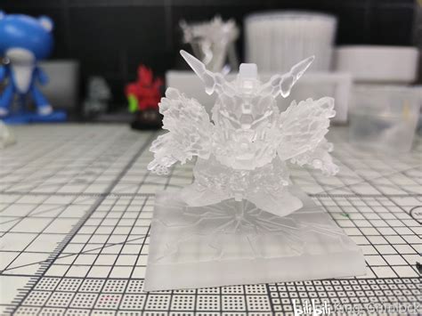 高达扭蛋重涂分享 结晶独角兽 哔哩哔哩