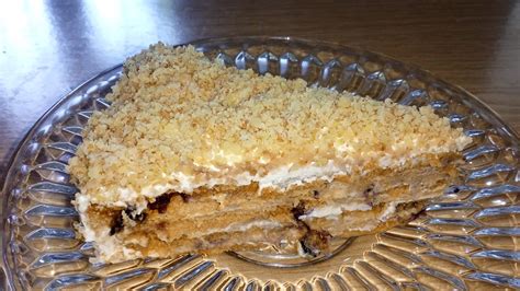 Френска селска торта с готови блатове Youtube