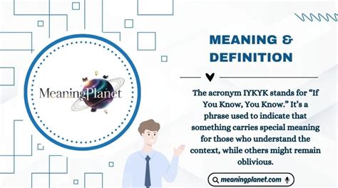 Iykyk Meaning In Text What It Really Means And How To Use It