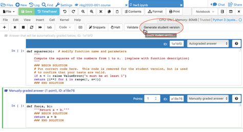 Teaching With Nbgrader — Cocalc Manual Documentation