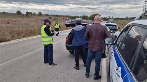 Полицейска акция в Богорово Спипаха дрогиран шофьор на Сеат Кворум Силистра
