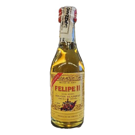 Brandy Felipe Ii 50ml Whiskypedia