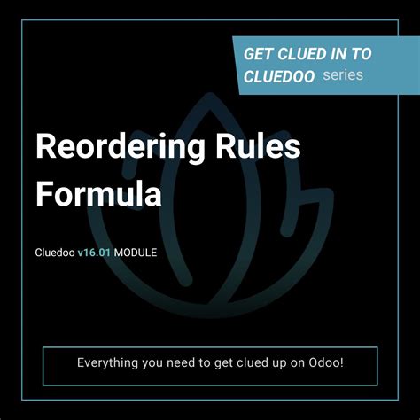 Odoo Cluedoo Solution Allcluedup Cluedoo