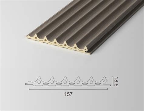 Дуговая рифленая панель стеновая 157 мм купить по выгодной цене в интернет магазине Байджакс с