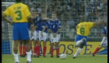 Roberto Carlos Scores Bending Free Kick Goal Rific