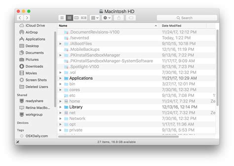 How To Show Hidden Files On Macos With A Keyboard Shortcut