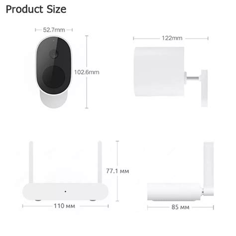 Xiaomi Mi Wireless Security Camera 1080p + Receiver, BHR4435GL – MkMarket