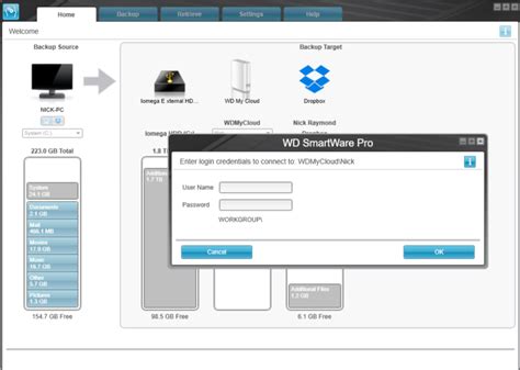 Login Credentials Required For Smartware WD Discovery WD Community