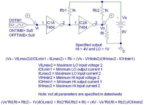 Biasing Logic Gates Electronic Systems