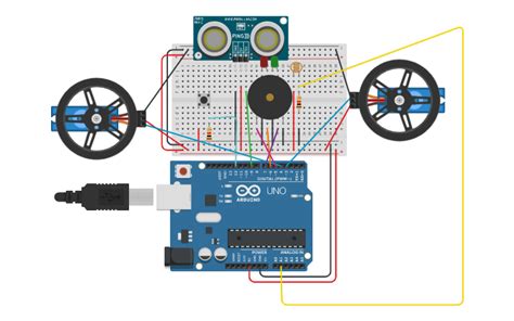 Circuit Design Robot Tinkercad