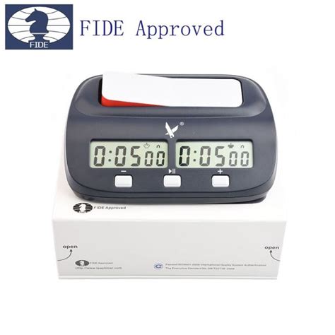 Leap Chess Clocks Fide Approved Professional Portable Digital Chess