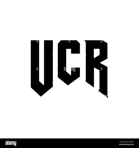 Ucr Letter Logo Design For Technology Company Ucr Logo Design Black