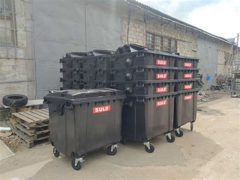 Контейнер для сміття пластиковий Sulo 10 000 грн Господарський інвентар побутова хімія