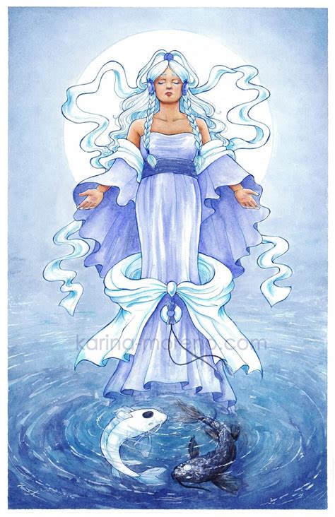 Prints Wall Hangings ATLAB Fan Art Princess Yue Print Ukiyoe Portrait Avatar The Last Airbender