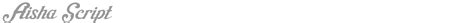 aisha script font download free