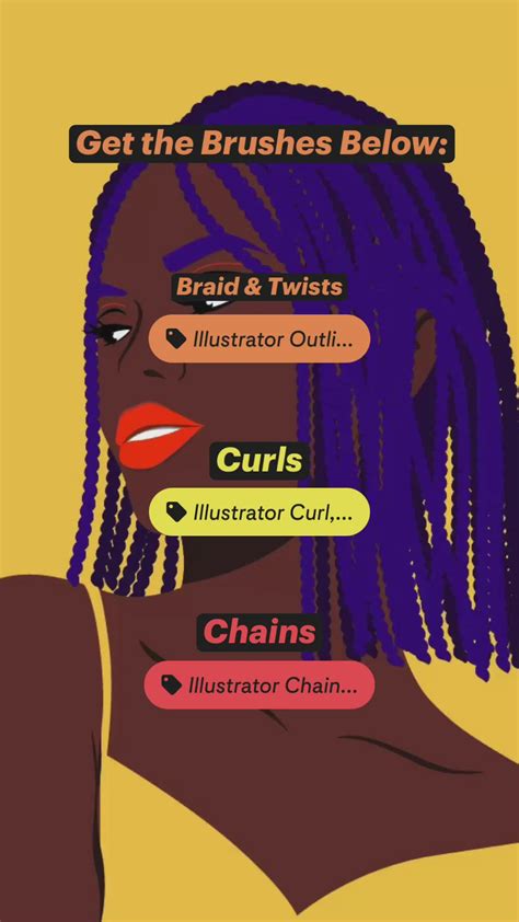 Adobe Illustrator Curl Twist Braid Chain And Jewelry Brushes Digital Art Adobe Illustrator