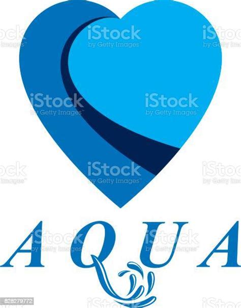 바다 신선도 테마 벡터 기호입니다 물 정화 광고 인간과 자연의 공존 개념입니다 광물질에 대한 스톡 벡터 아트 및 기타 이미지 광물질 깨끗한 디자인 Istock