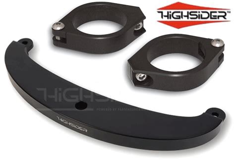 Highsider Cnc Aluminium Bottom Mount Headlight Brackets Headlight Brackets