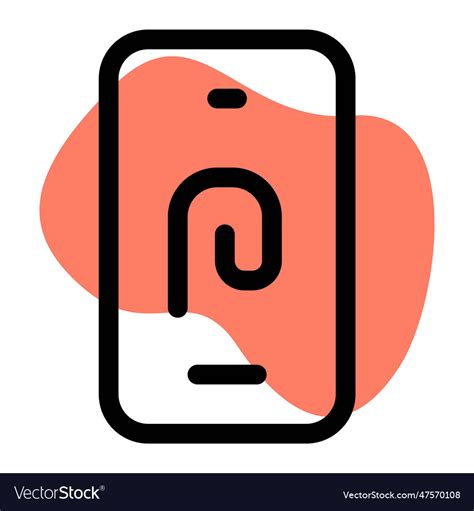 Fingerprint Biometric Security System For Safety Vector Image