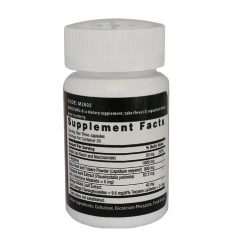 Improve Sexual Function Maca Extract Capsule High Quality Improve